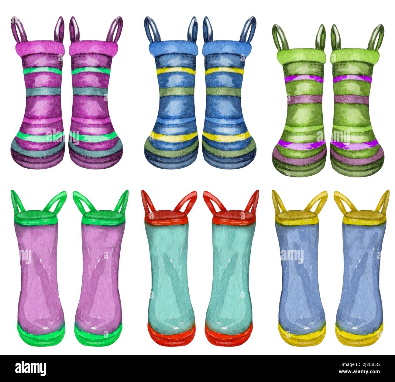 Wellies puddle child Cut Out Stock Images & Pictures - Alamy