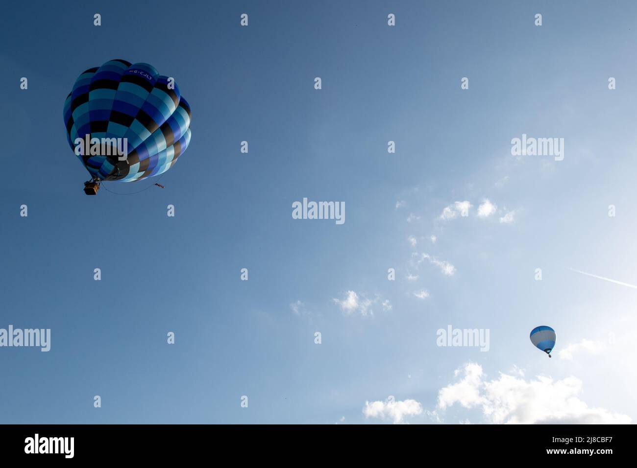 Wallingford Car Rally, Balloon Event 2022 Stock Photo - Alamy