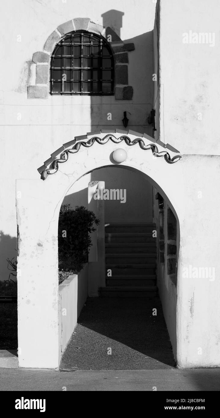 Greece honeymoon Black and White Stock Photos & Images - Alamy