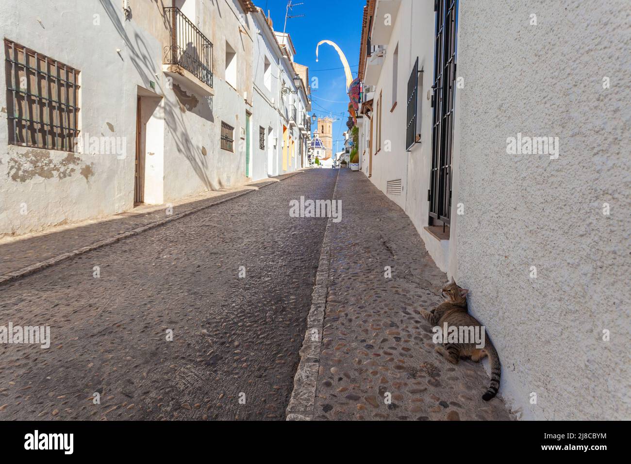 Costa blanca altea old town hi-res stock photography and images - Alamy