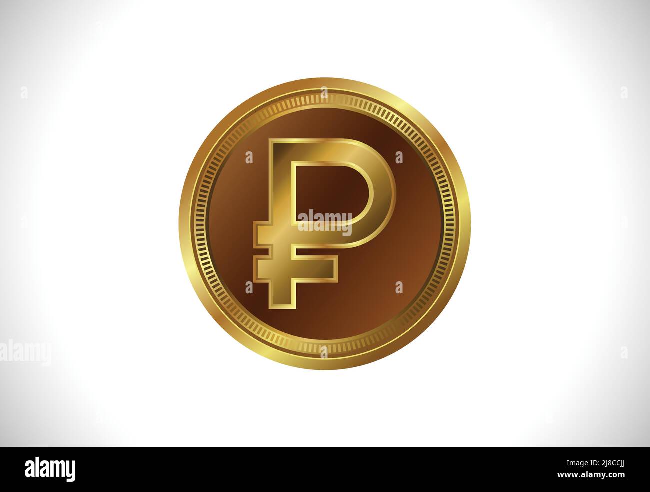 Silver ruble Stock Vector Images - Alamy