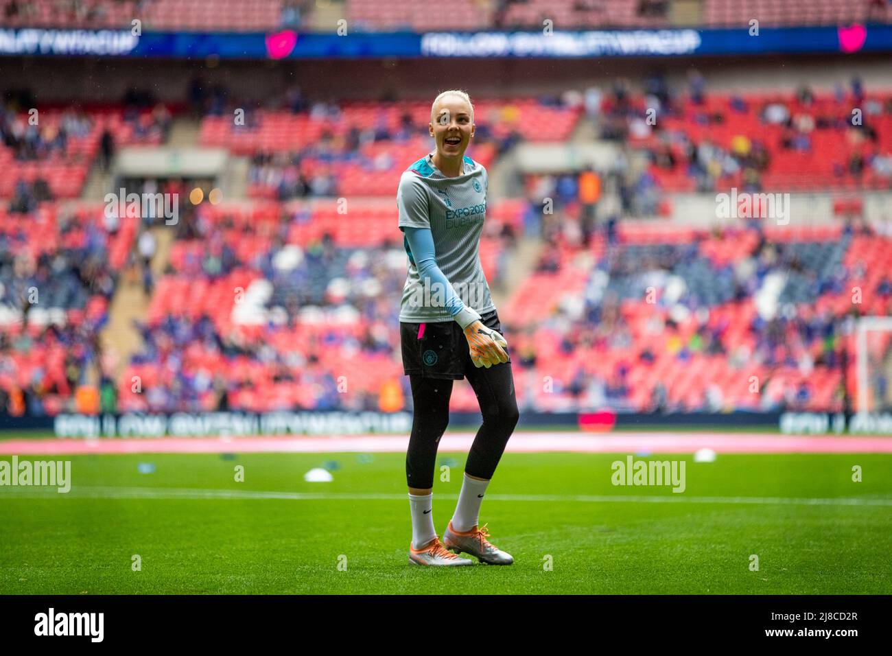 Goalkeeper Ellie Roebuck (26 Manchester City) prior to the Vitality ...