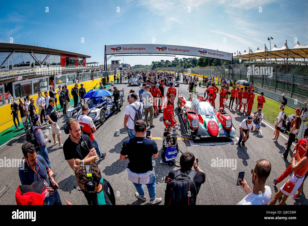 Pit walk and pre grid during the 4 Hours of Imola 2022, 2nd round of ...