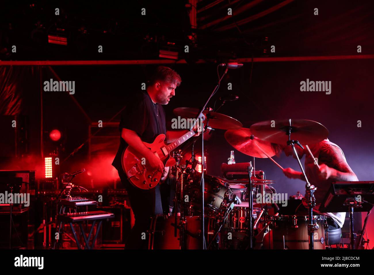 2022-05-14 21:48:04 SCHEVENINGEN - The Dutch rock band Kensington with ...