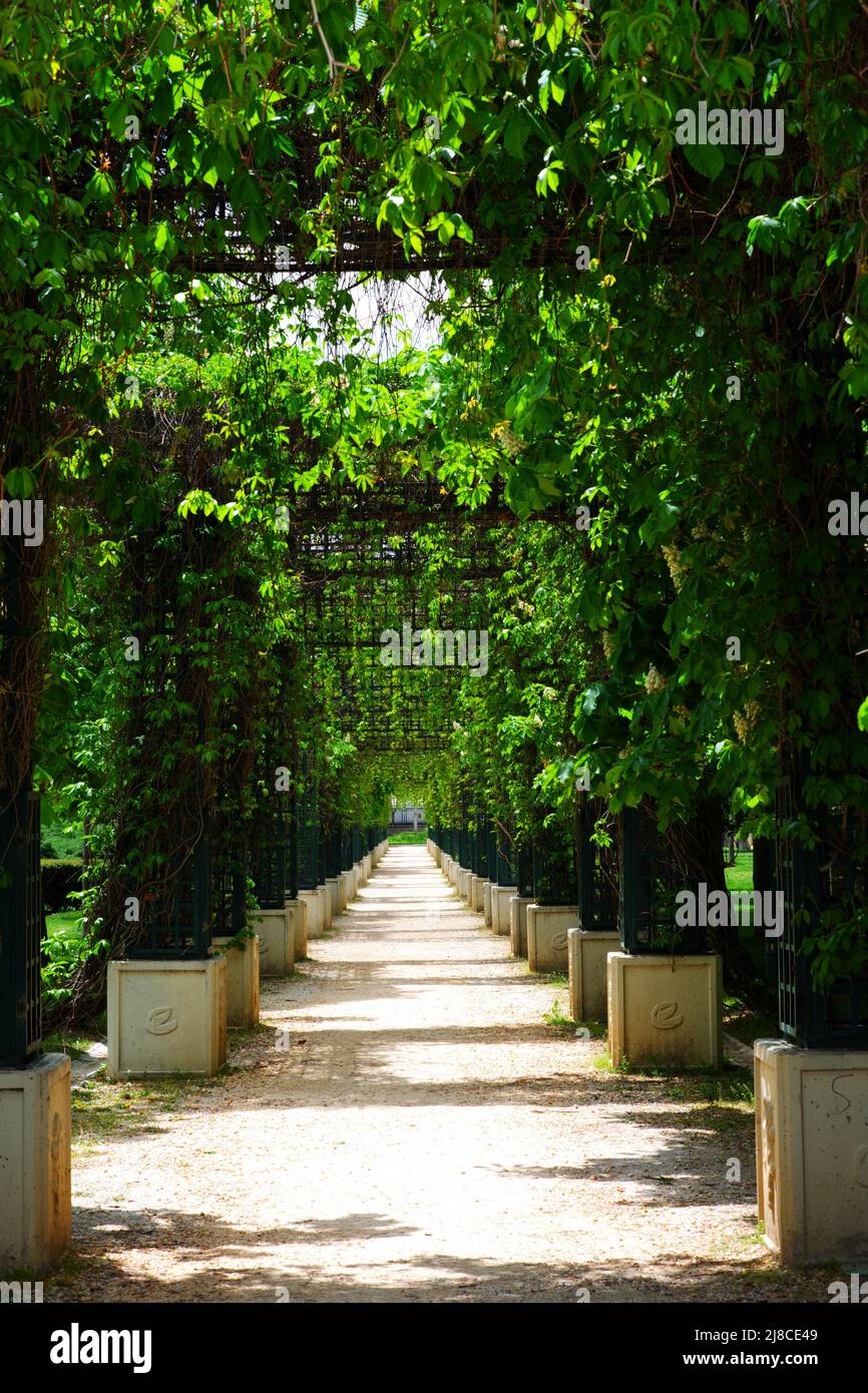 Garden tunnel hi-res stock photography and images - Alamy