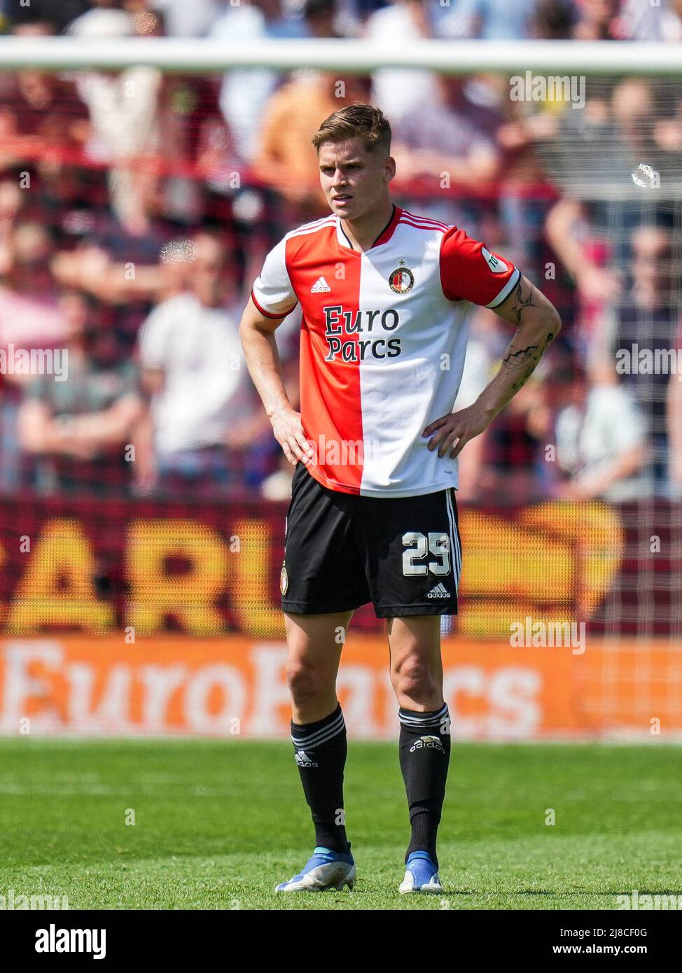 Rotterdam - Ramon Hendriks of Feyenoord reacts to the 0-2 during the ...