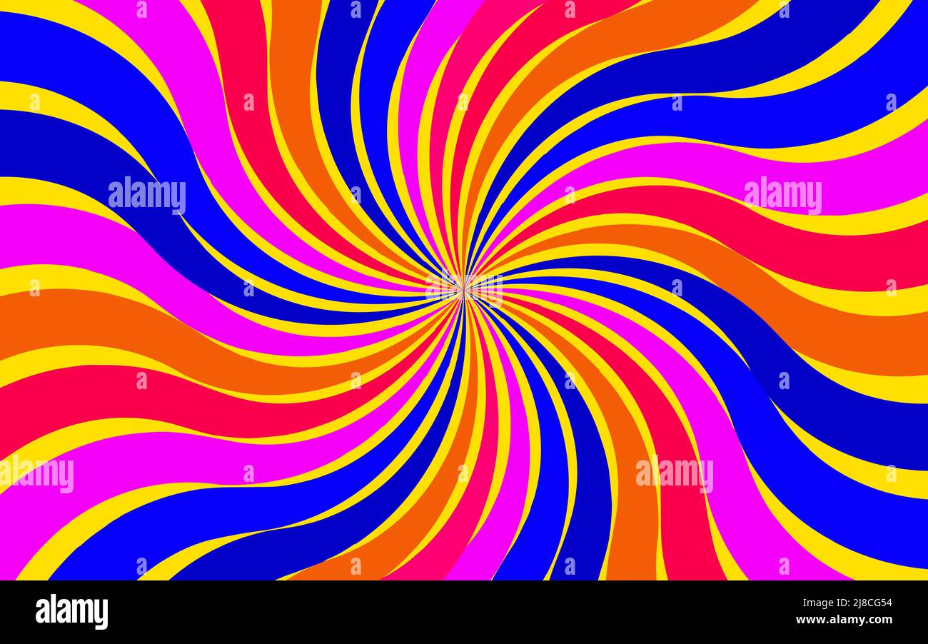 Colorful bright rays, abstract background with ray. Banner for circus ...