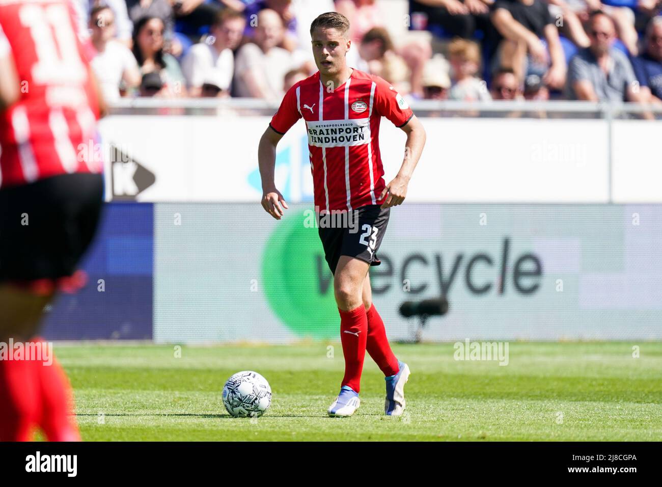 ZWOLLE, NETHERLANDS - MAY 15: Joey Veerman of PSV Eindhoven during the ...