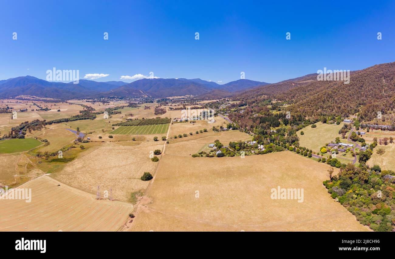 Kiewa Valley Views in Australia Stock Photo - Alamy