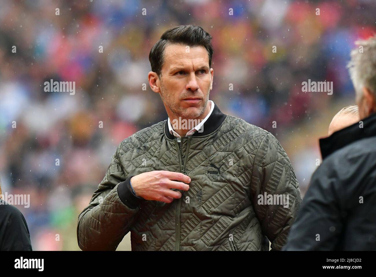 LONDON, UK. MAY 15TH Manchester City manager Gareth Taylor looks on ...