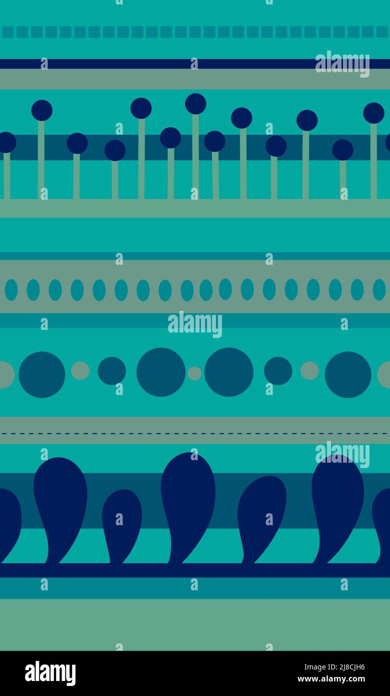 Summer geometric seamless ethnic pattern for textiles and packaging and ...