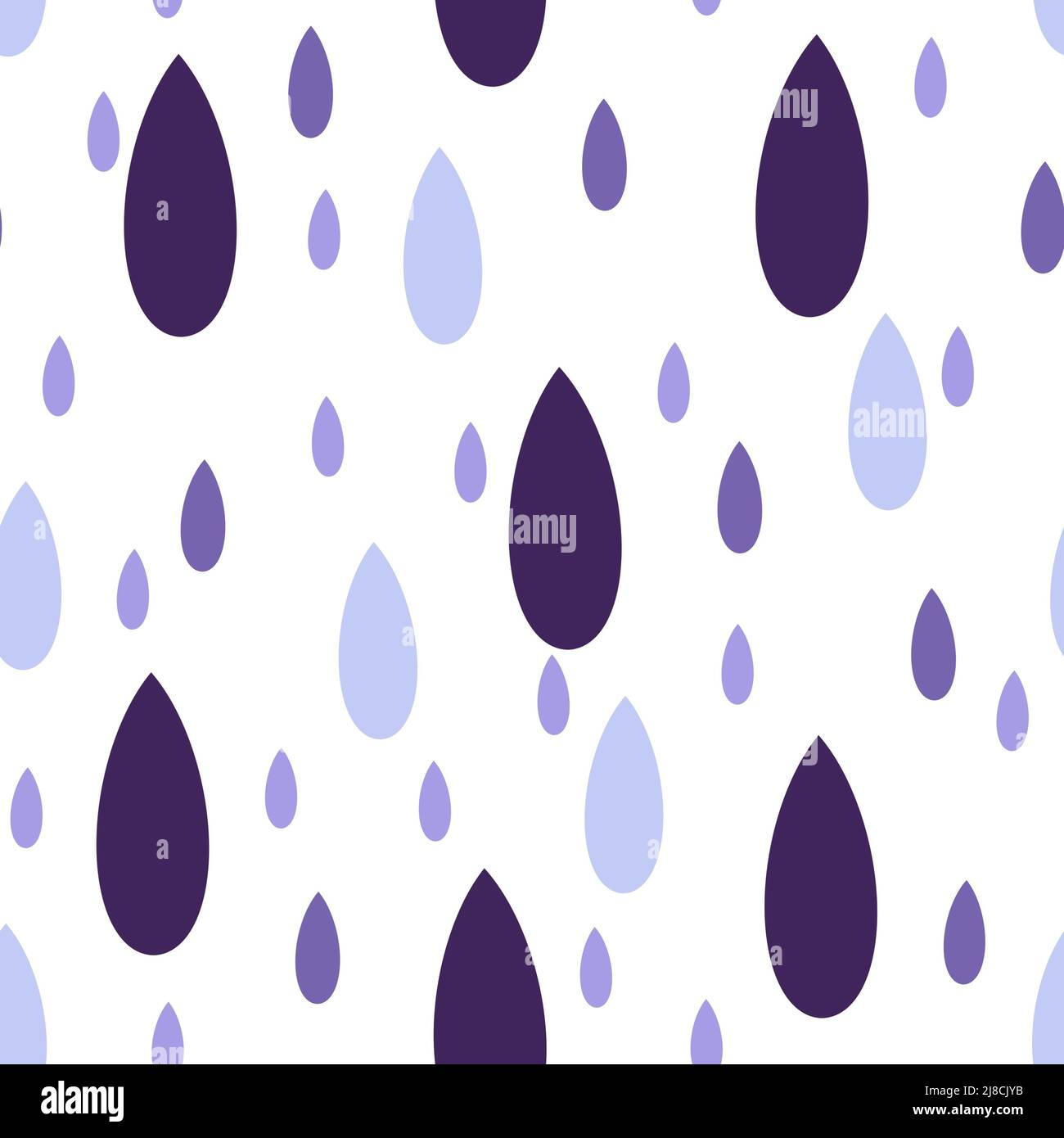 Kids seamless water drops pattern for fabrics and textiles and linens ...