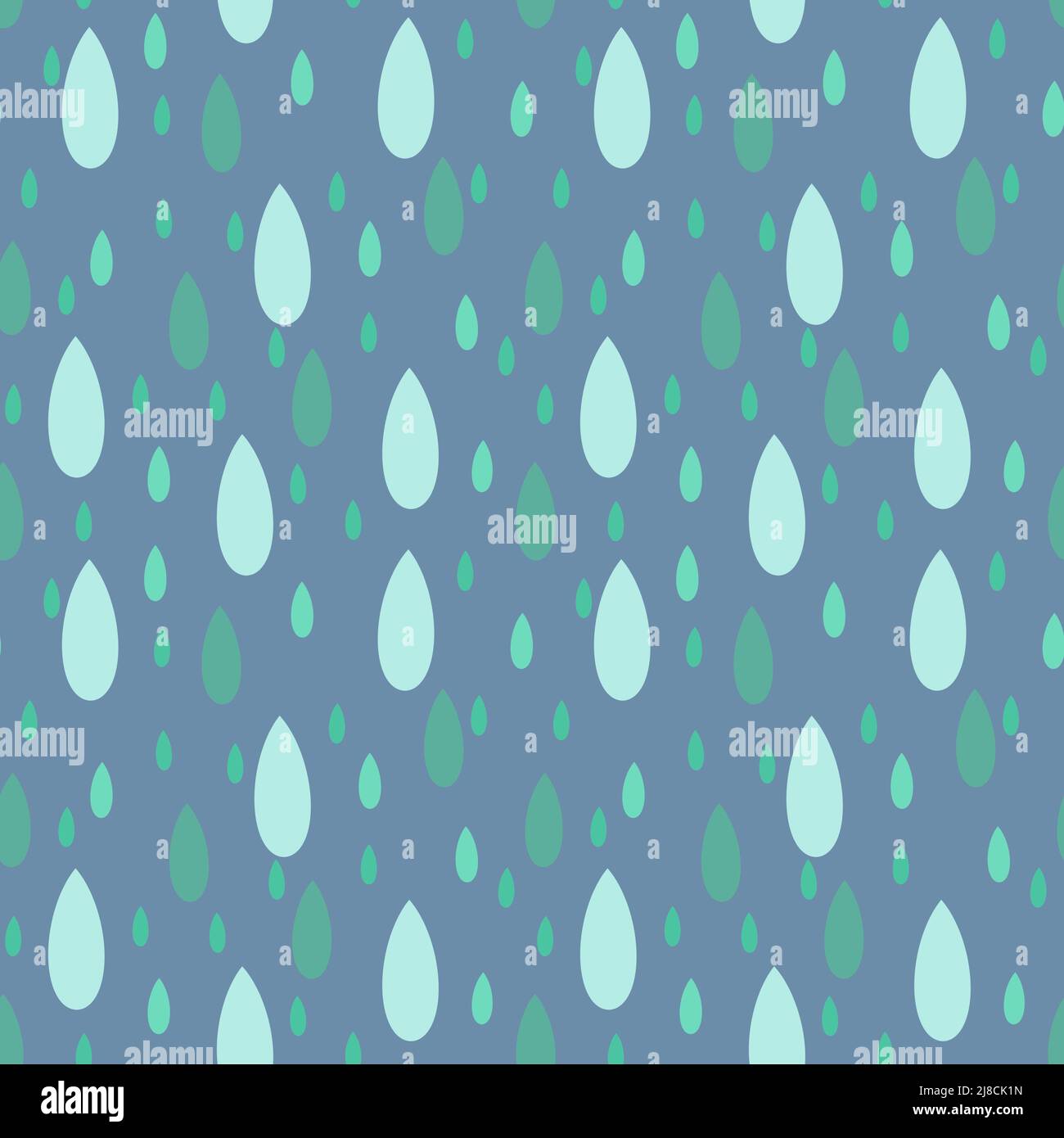Kids seamless water drops pattern for fabrics and textiles and linens ...
