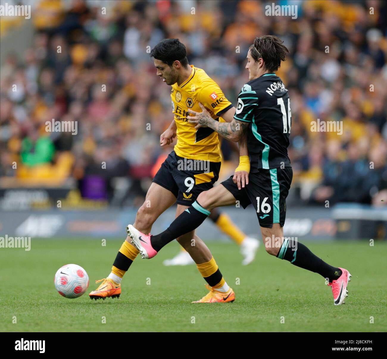 Wolverhampton, West Midlands, UK. 15th May 2022 ; Molineux Stadium ...