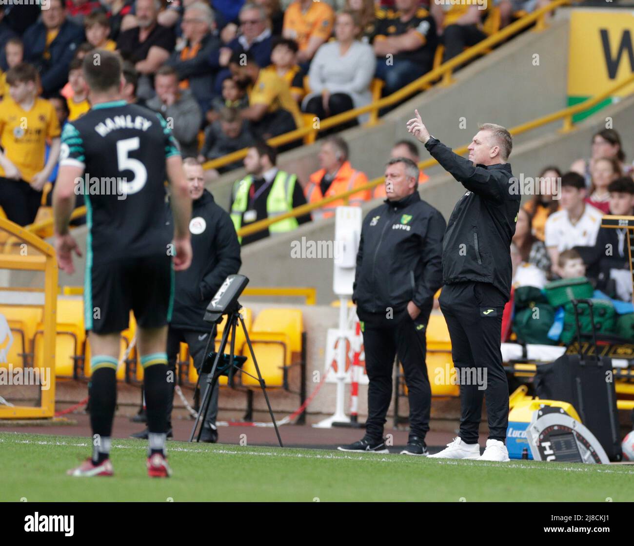 Wolverhampton, West Midlands, UK. 15th May 2022 ; Molineux Stadium ...