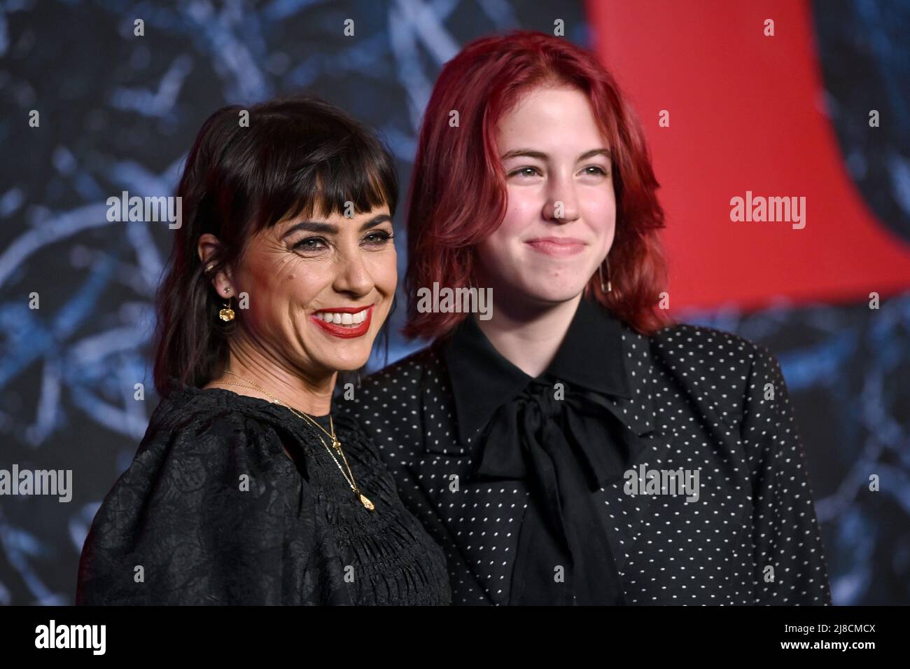 (L-R) Constance Zimmer and Colette Zoe Lamoureux attend Netflix's ...