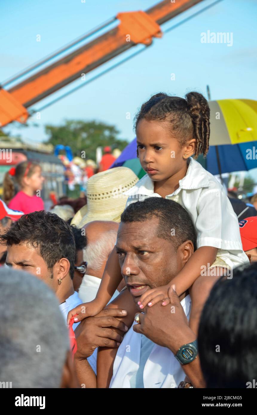 May Day Celebration, Santa Clara, Cuba Stock Photo - Alamy