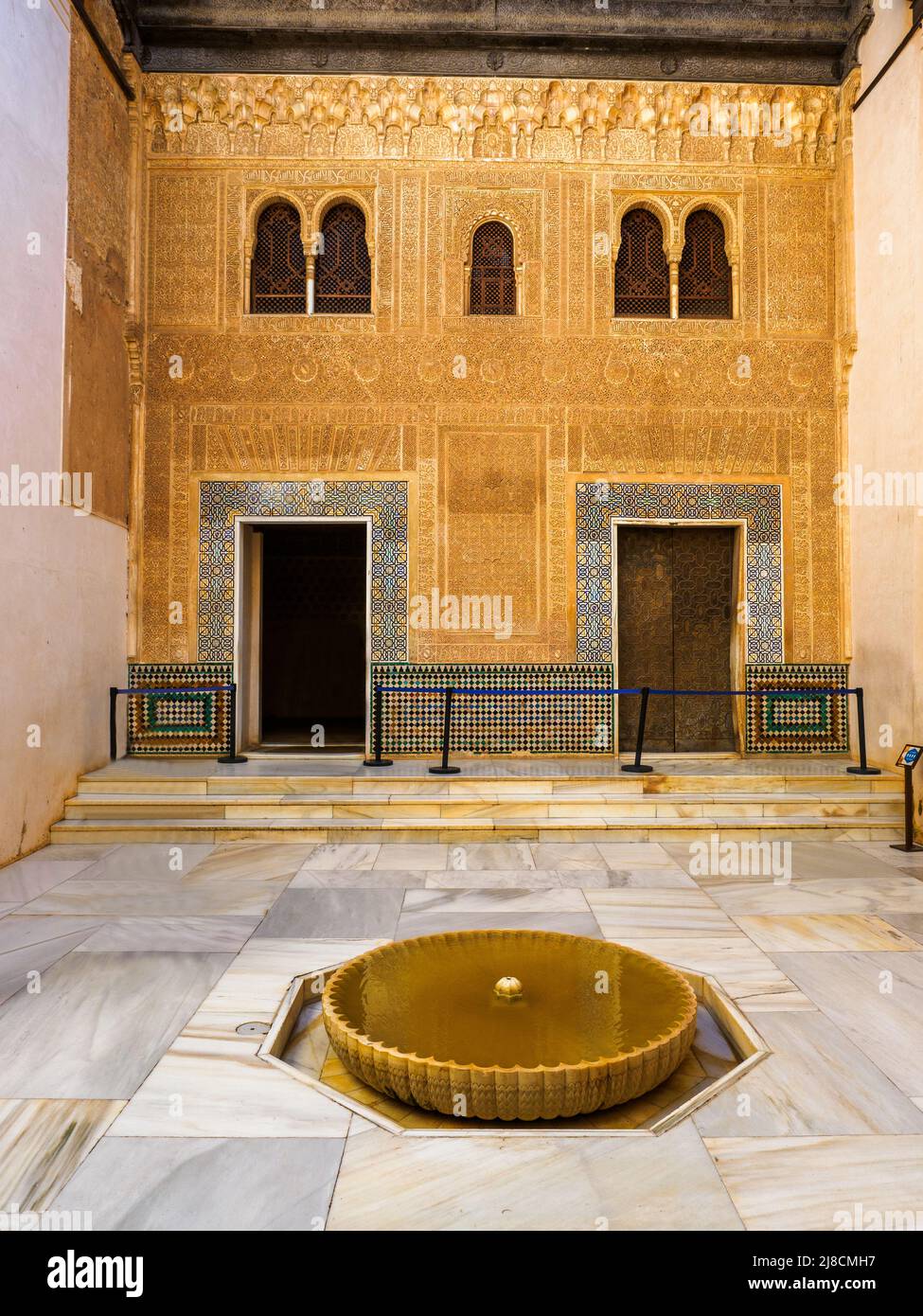 Interior mexuar alhambra in granada hi-res stock photography and images ...