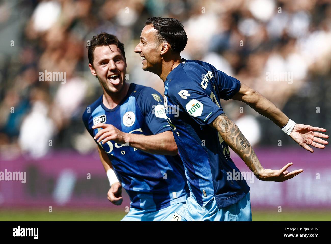 ALMELO - Joy at Sparta's roster after Mario Engels of Sparta Rotterdam ...