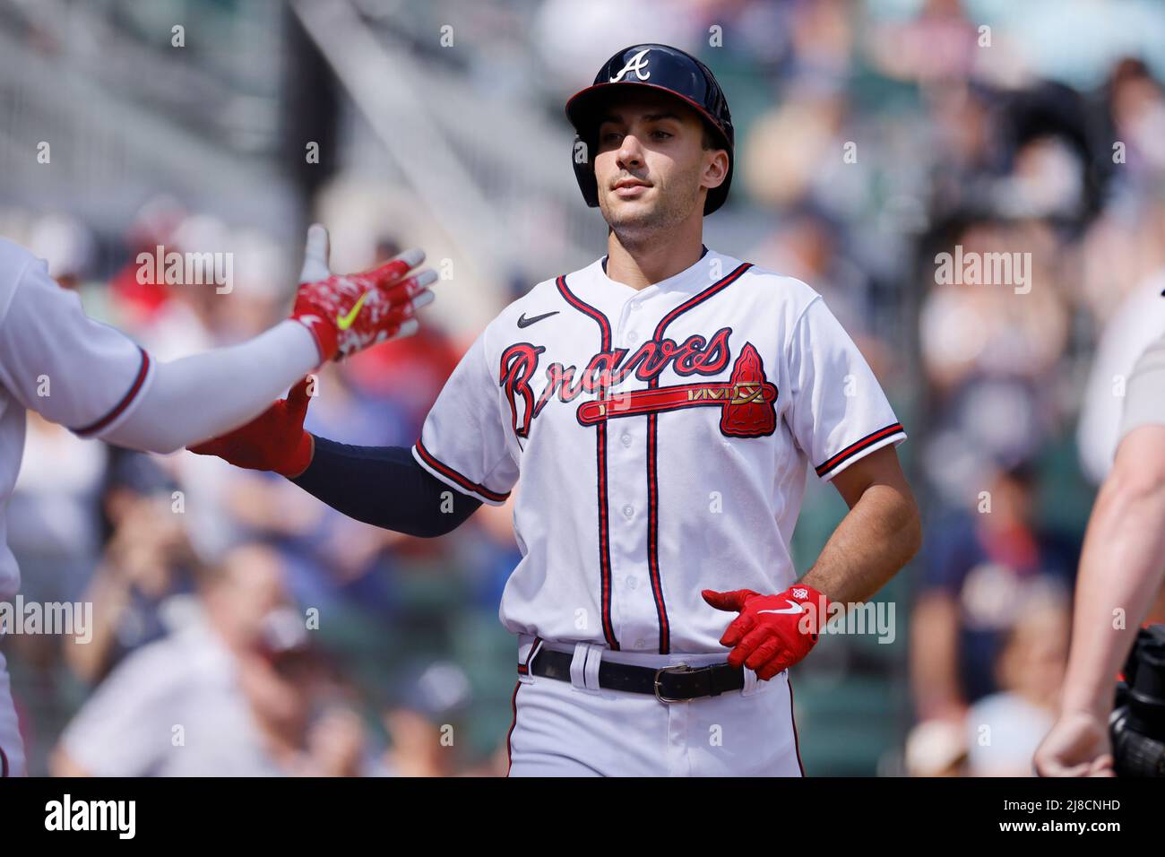 ATLANTA, GA - MAY 14: Atlanta Braves first baseman Matt Olson (28 ...