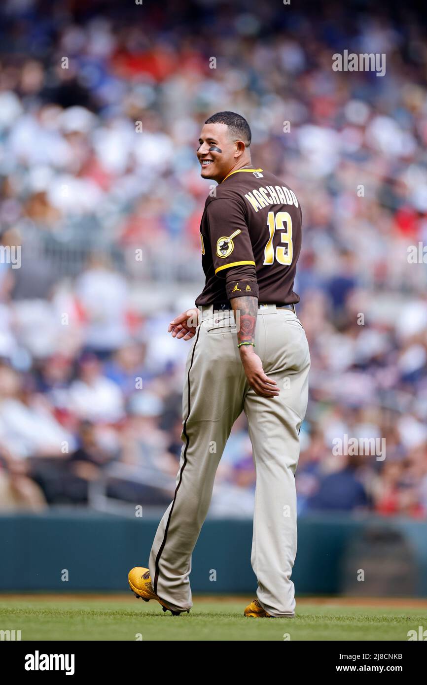 ATLANTA, GA - MAY 14: San Diego Padres third baseman Manny Machado (13 ...