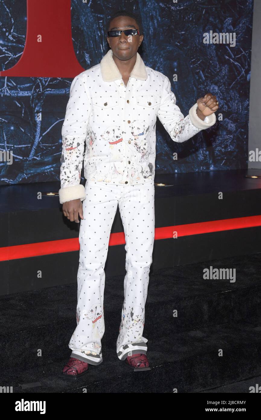 Stranger things 4 caleb mclaughlin hi-res stock photography and images ...