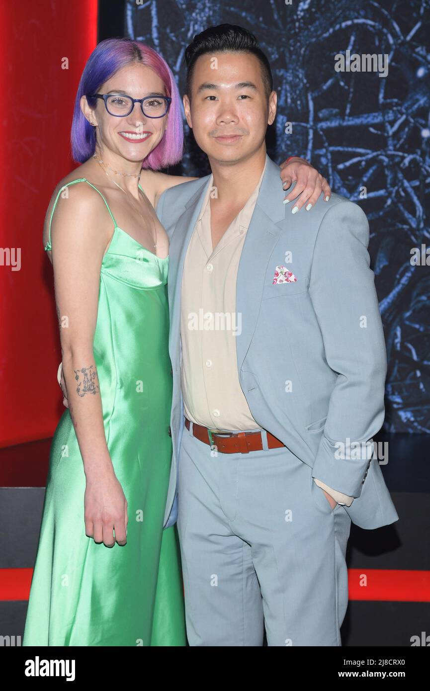 David Ma (r) and guest attend Netflix's "Stranger Things" Season 4 New ...
