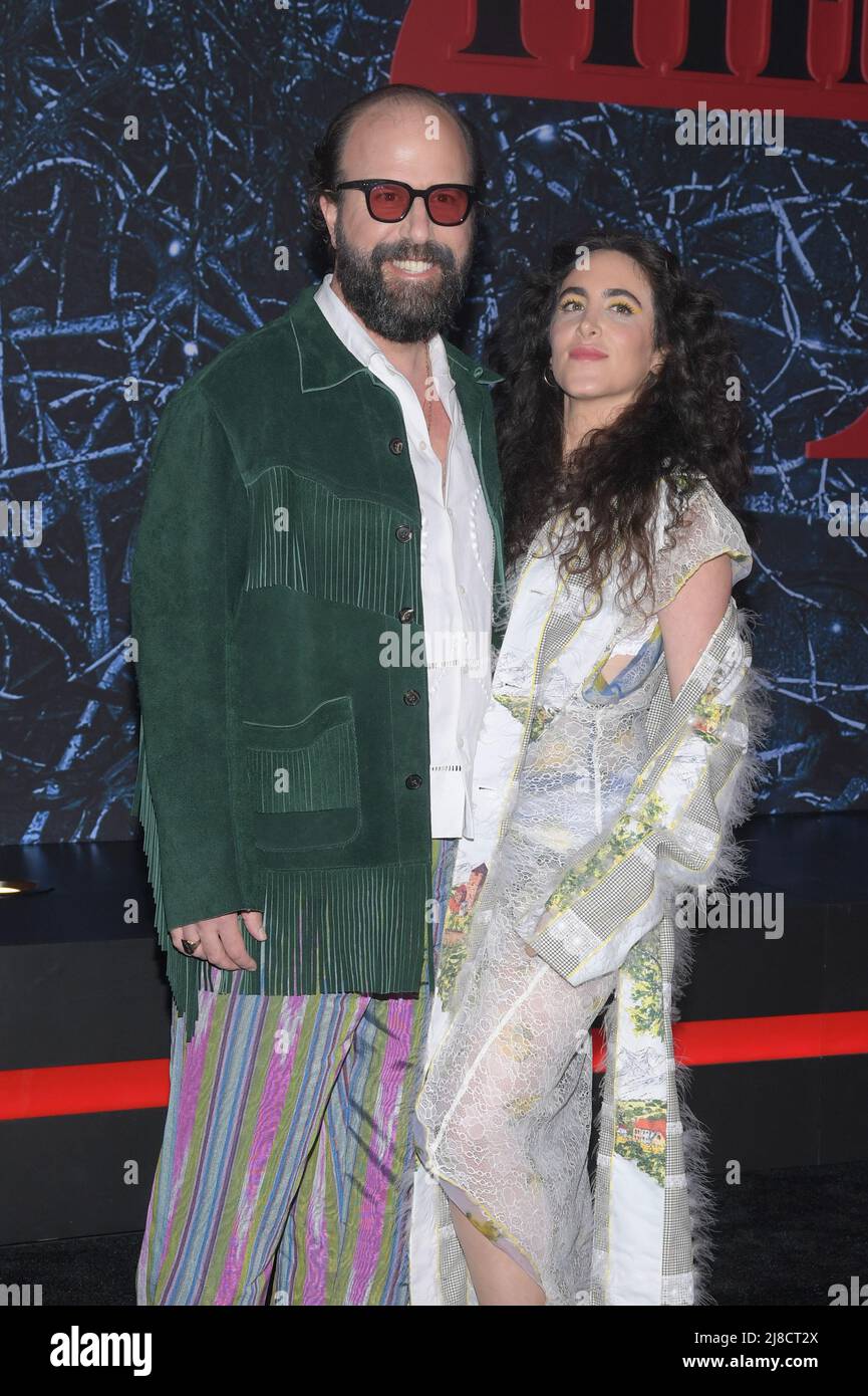 (L-R) Brett Gelman and Ari Dayan attend Netflix's "Stranger Things ...