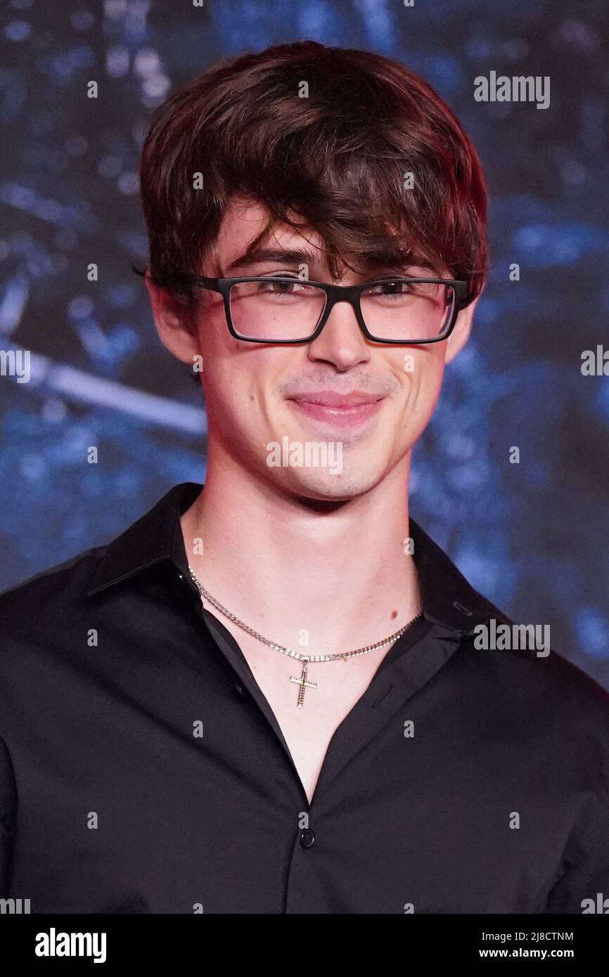 Brooklyn, New York, USA. 14th May, 2022. Logan Allen at arrivals for ...