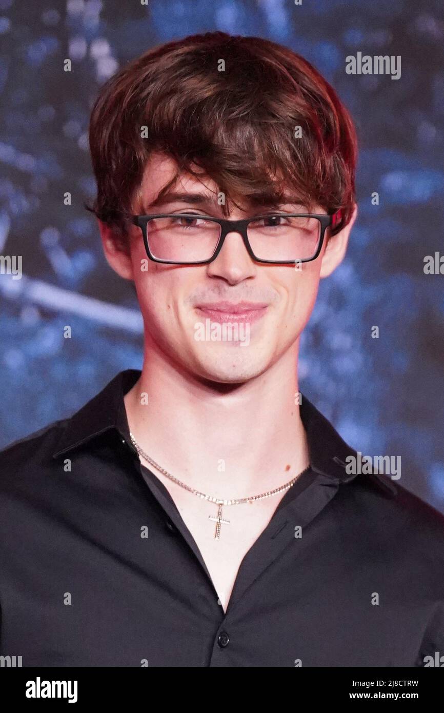 Brooklyn, New York, USA. 14th May, 2022. Logan Allen at arrivals for ...