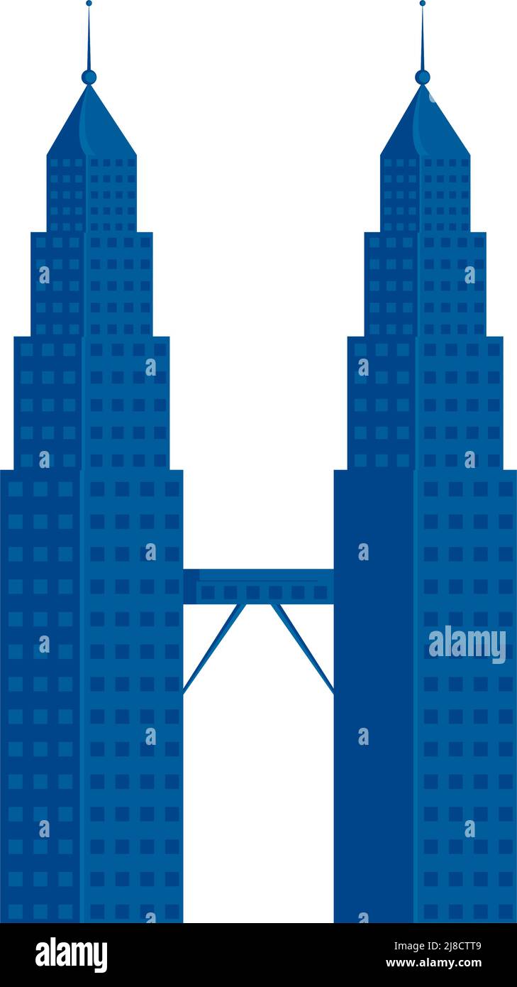 petronas twin towers Stock Vector Image & Art - Alamy