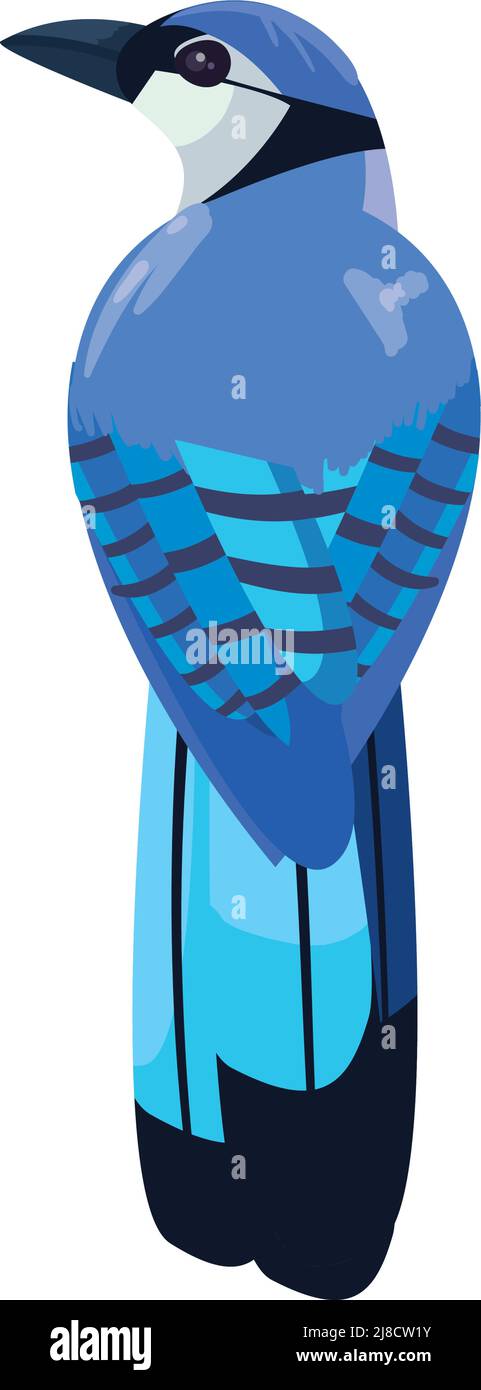 flat beautiful bluebird design Stock Vector Image & Art - Alamy