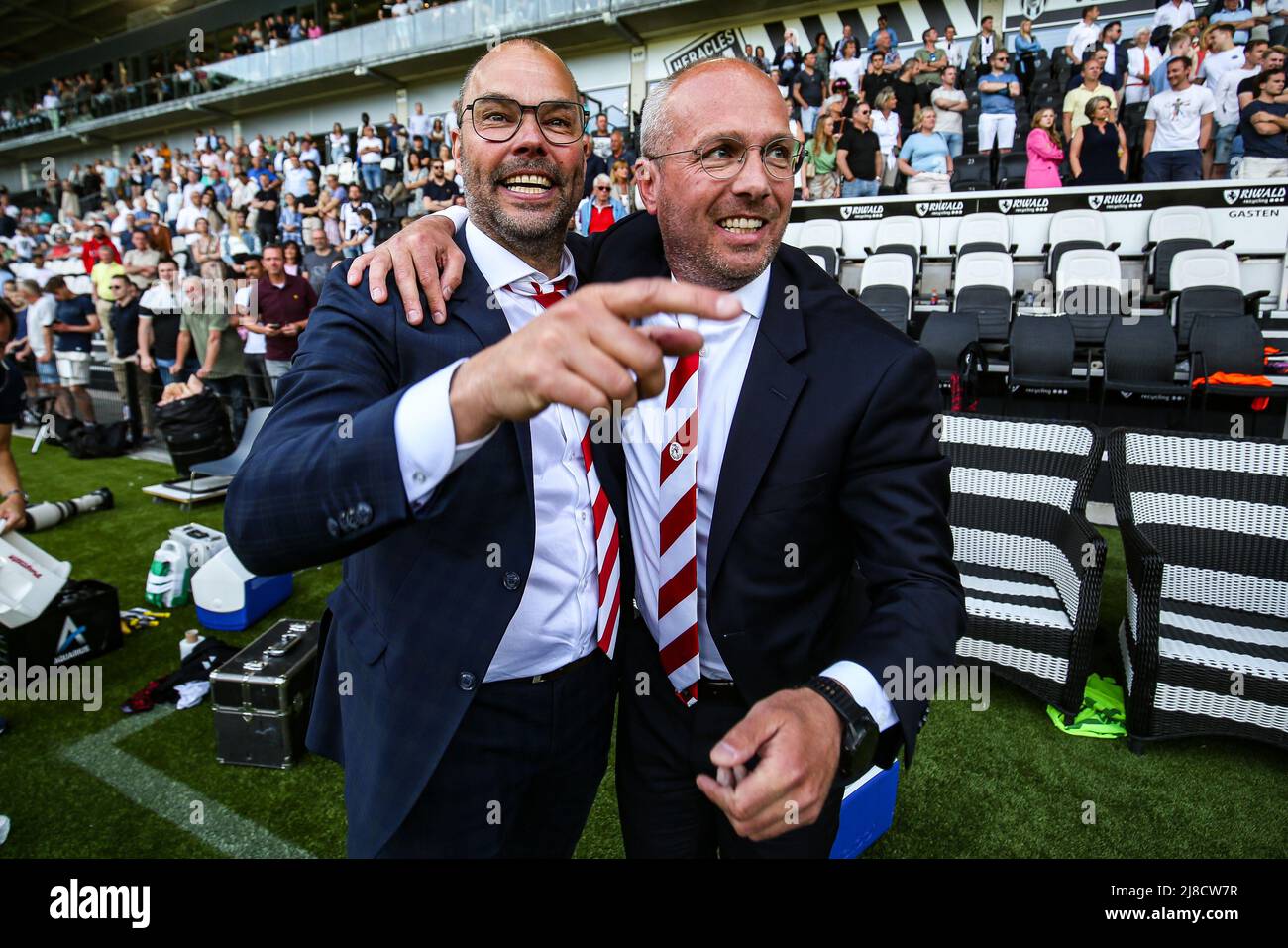 ALMELO, 15-05-2022, Erve Asito. season 2021 / 2022, Dutch Eredivisie ...