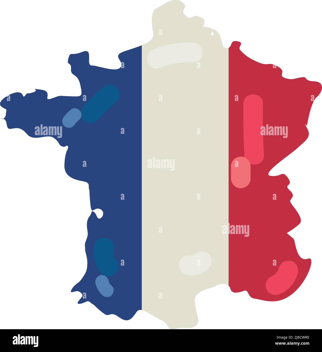 france map design Stock Vector Image & Art - Alamy