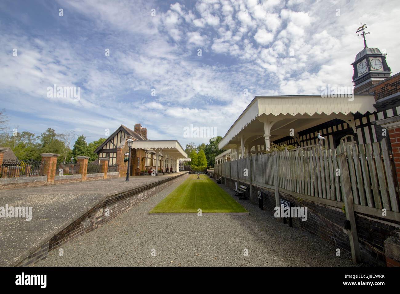 The Royal Station at Wolferton near Sandringham in Norfolk, UK Stock ...