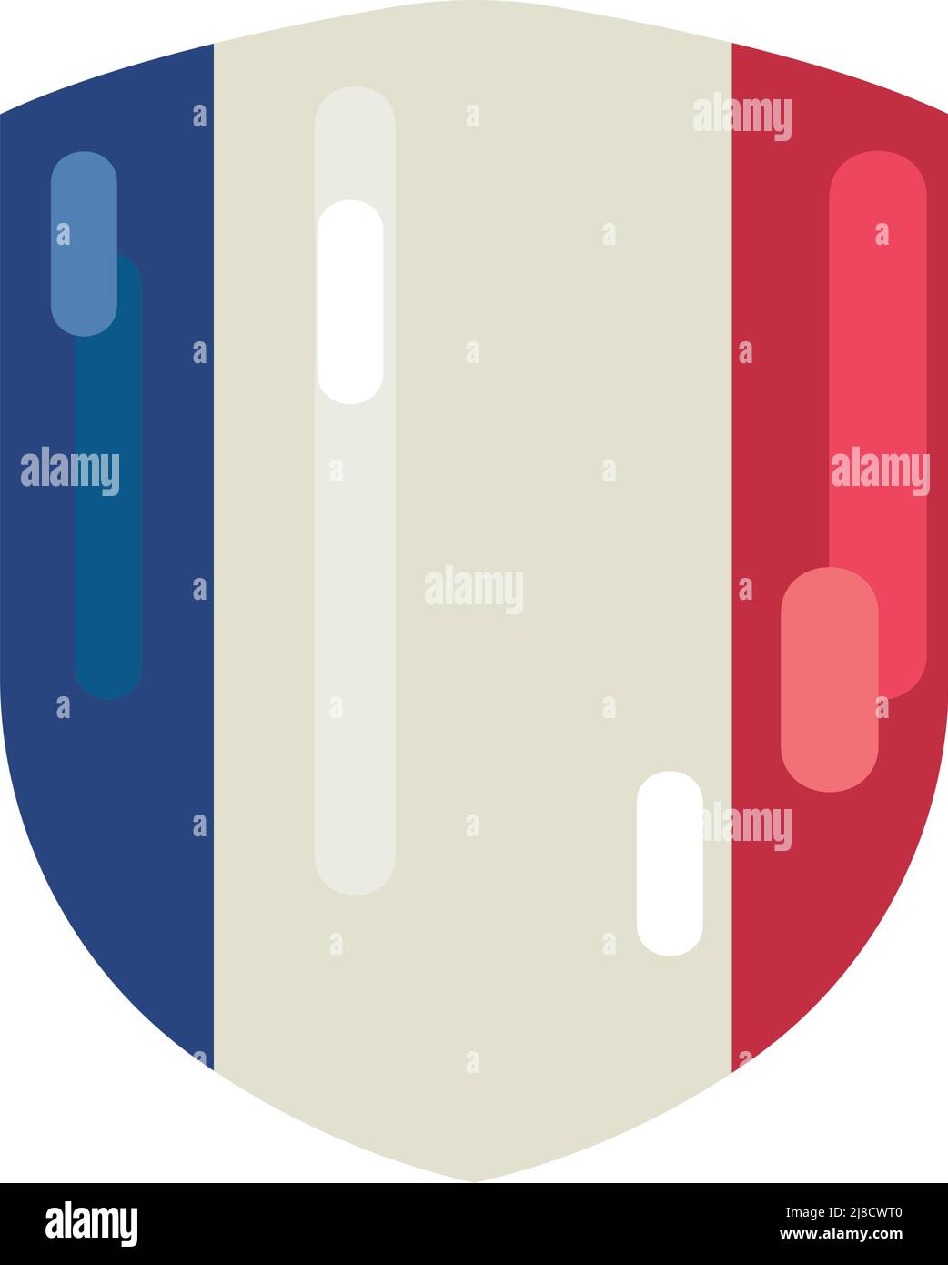 french independence shield Stock Vector Image & Art - Alamy