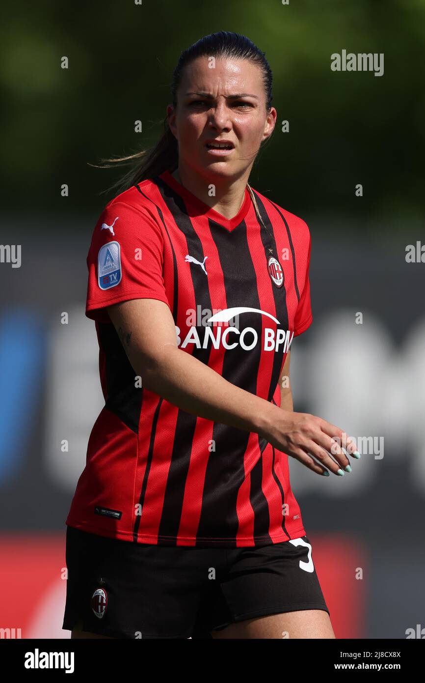 Milan, Italy, 14th May 2022. Alia Guagni of AC Milan looks on during ...