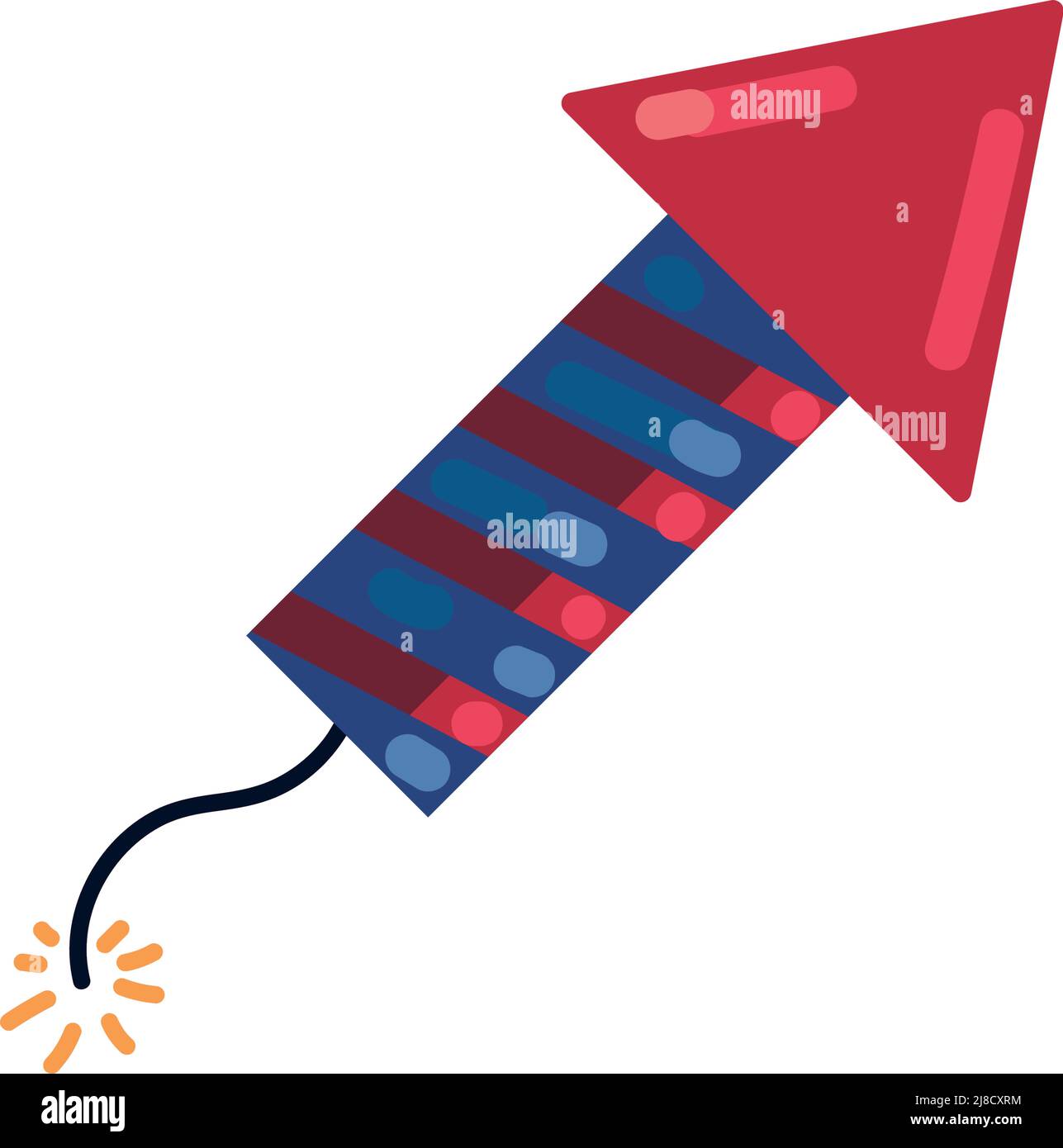 Rocket cracker Stock Vector Images - Alamy