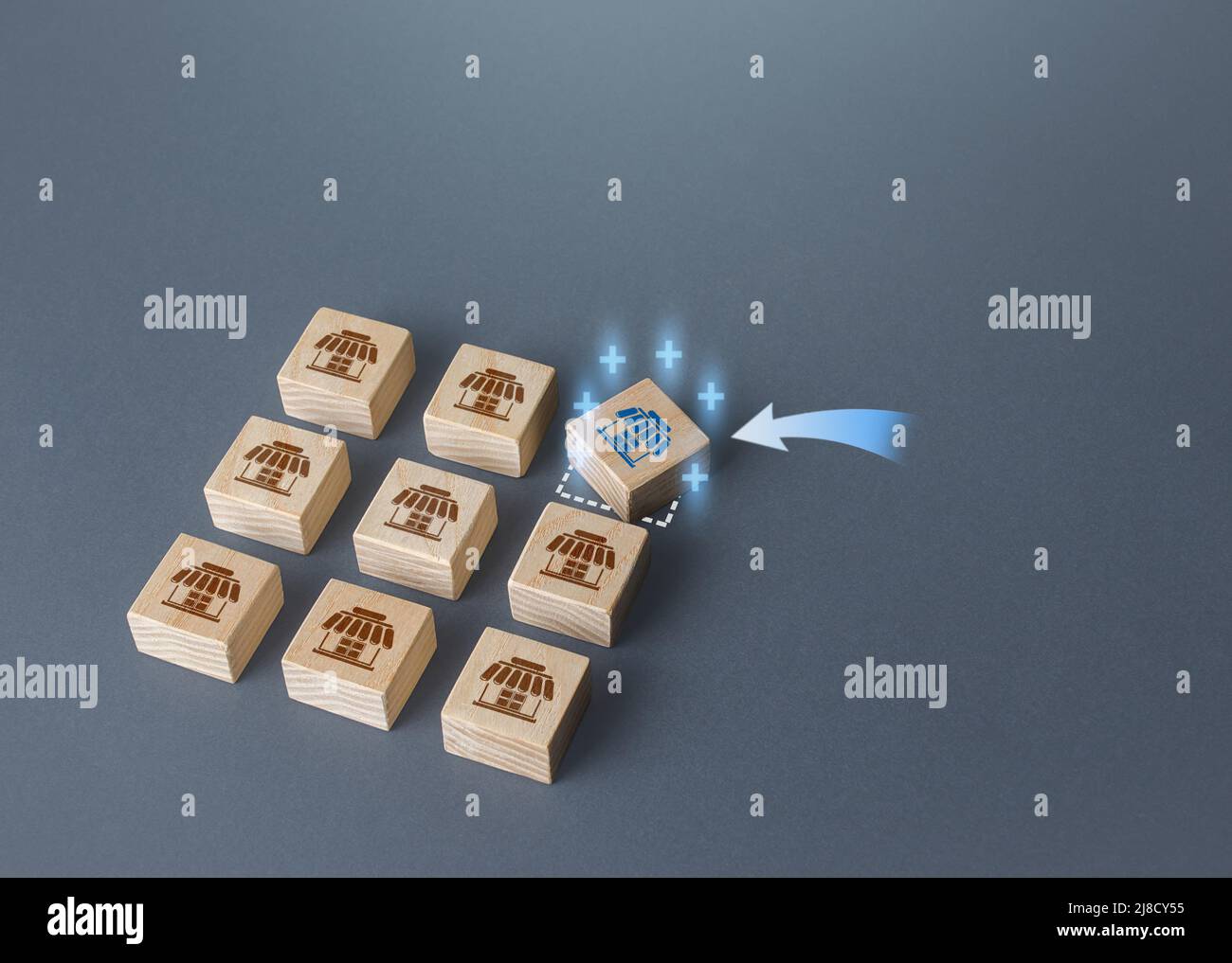 Business expansion. Adding a new outlet. Franchise management ...