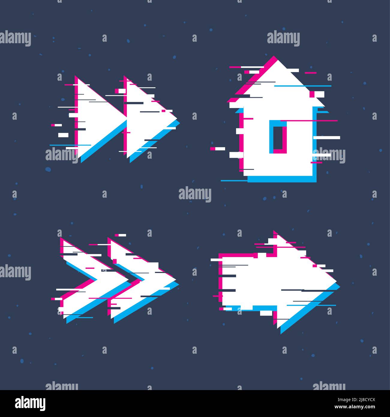 Four forms Stock Vector Images - Alamy