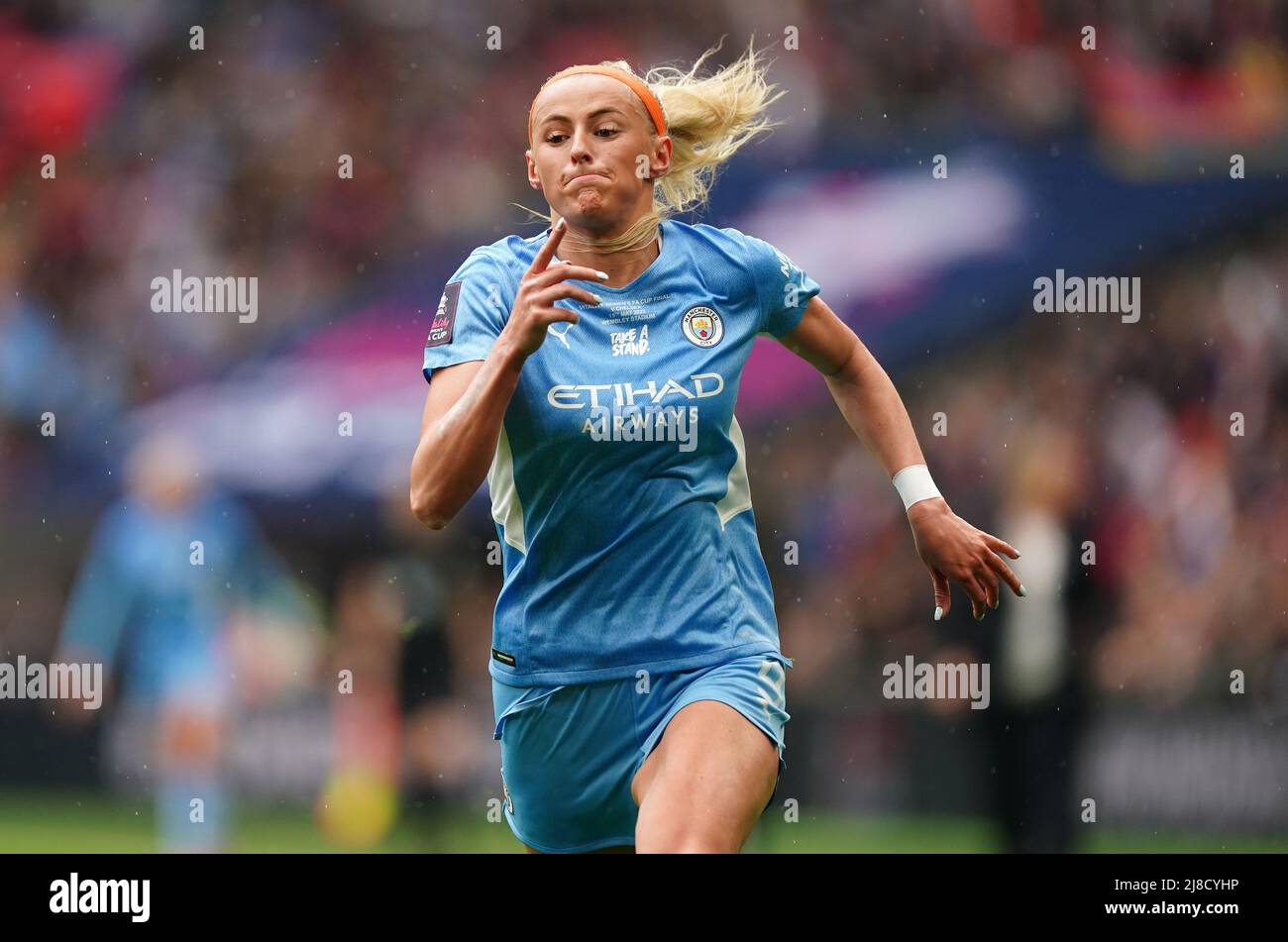 Manchester City's Chloe Kelly during the Vitality Women's FA Cup Final ...