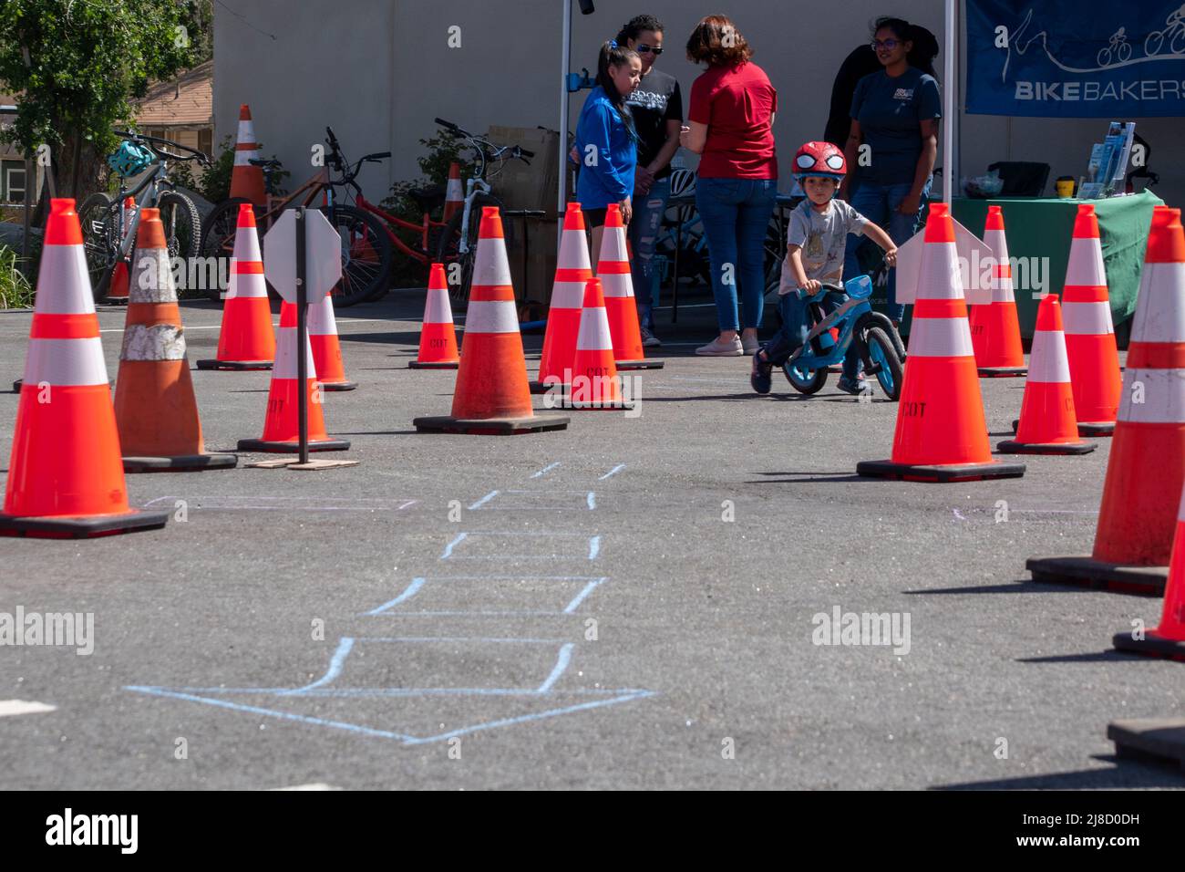 The Tehachapi Bike Rodeo is an event that is meant to teach children ...