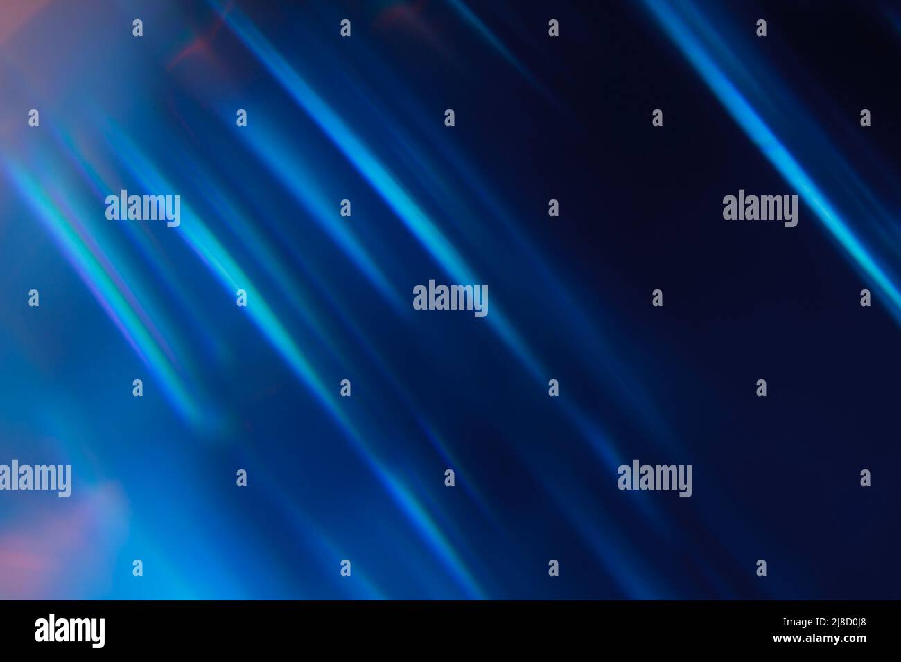 Colorful light leak on black background, abstract design with optical ...