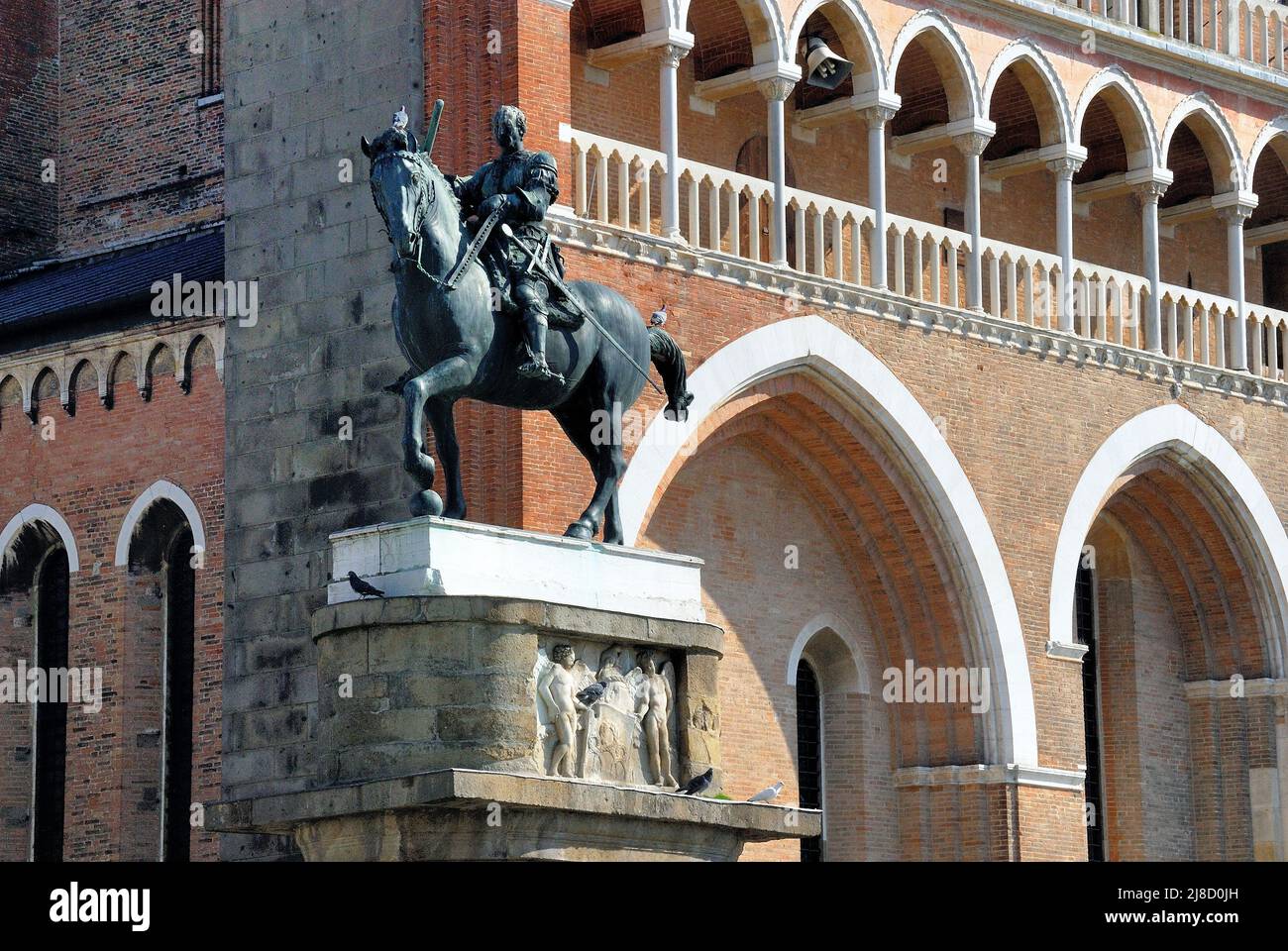 The Equestrian Statue of Gattamelata is a sculpture by Italian early ...
