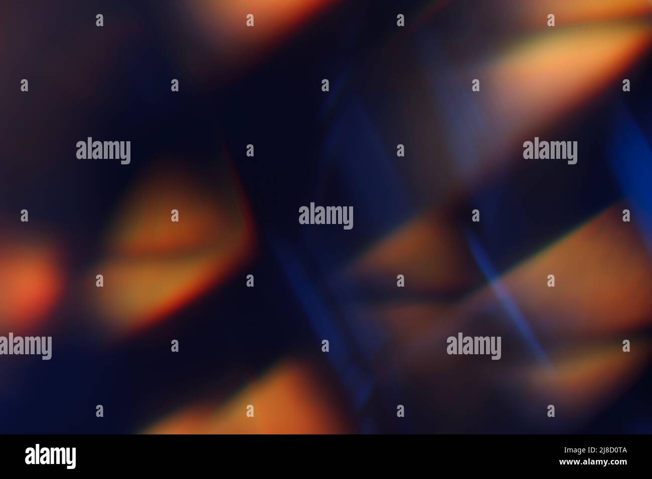Colorful light leak on black background, abstract design with optical ...