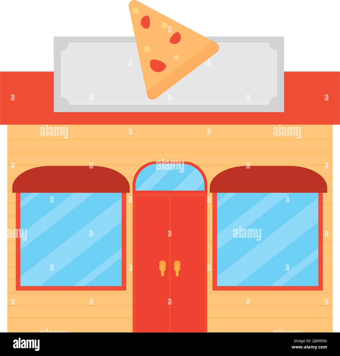 Italian shop front store front Stock Vector Images - Alamy