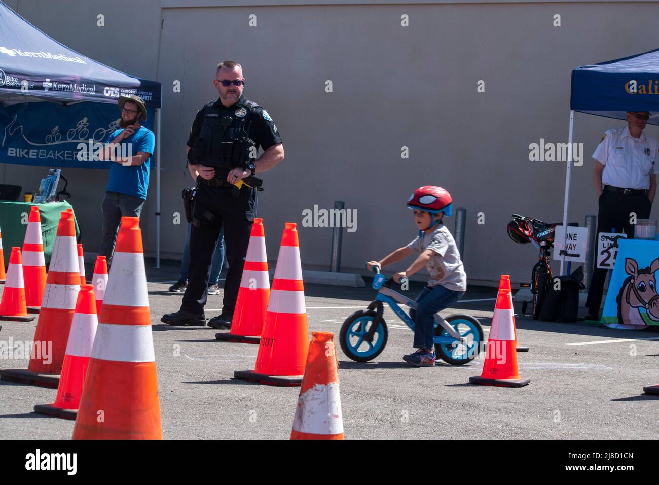 The Tehachapi Bike Rodeo is an event that is meant to teach children ...