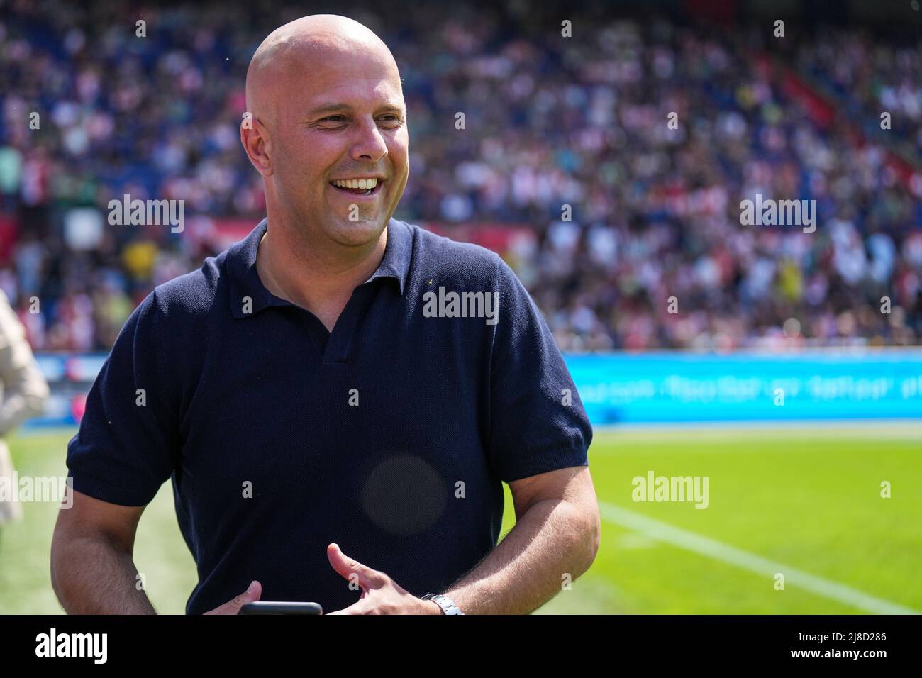 Rotterdam - coach Arne Slot of Feyenoord during the match between ...