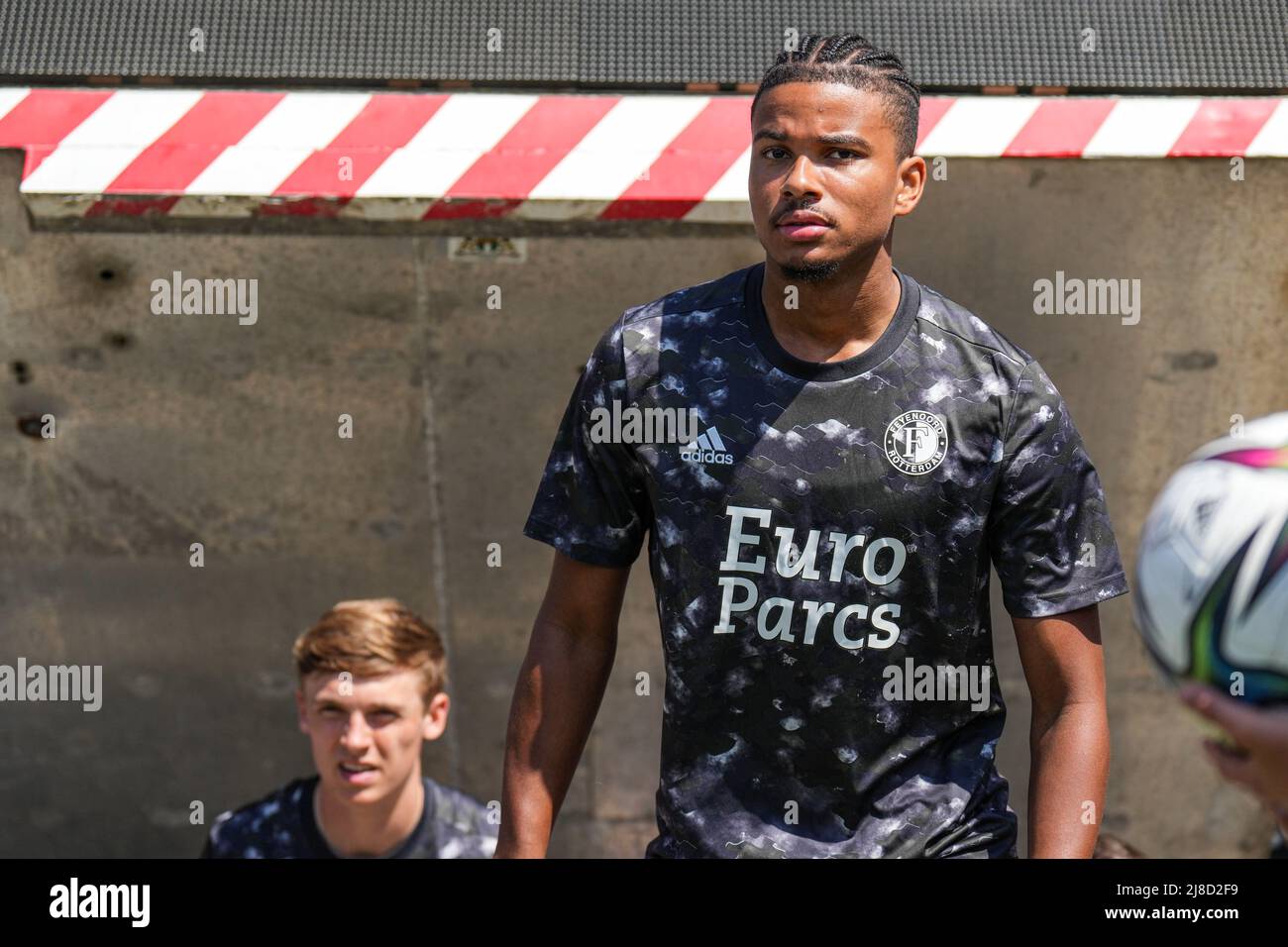 Rotterdam - Denzel Hall of Feyenoord during the match between Feyenoord ...