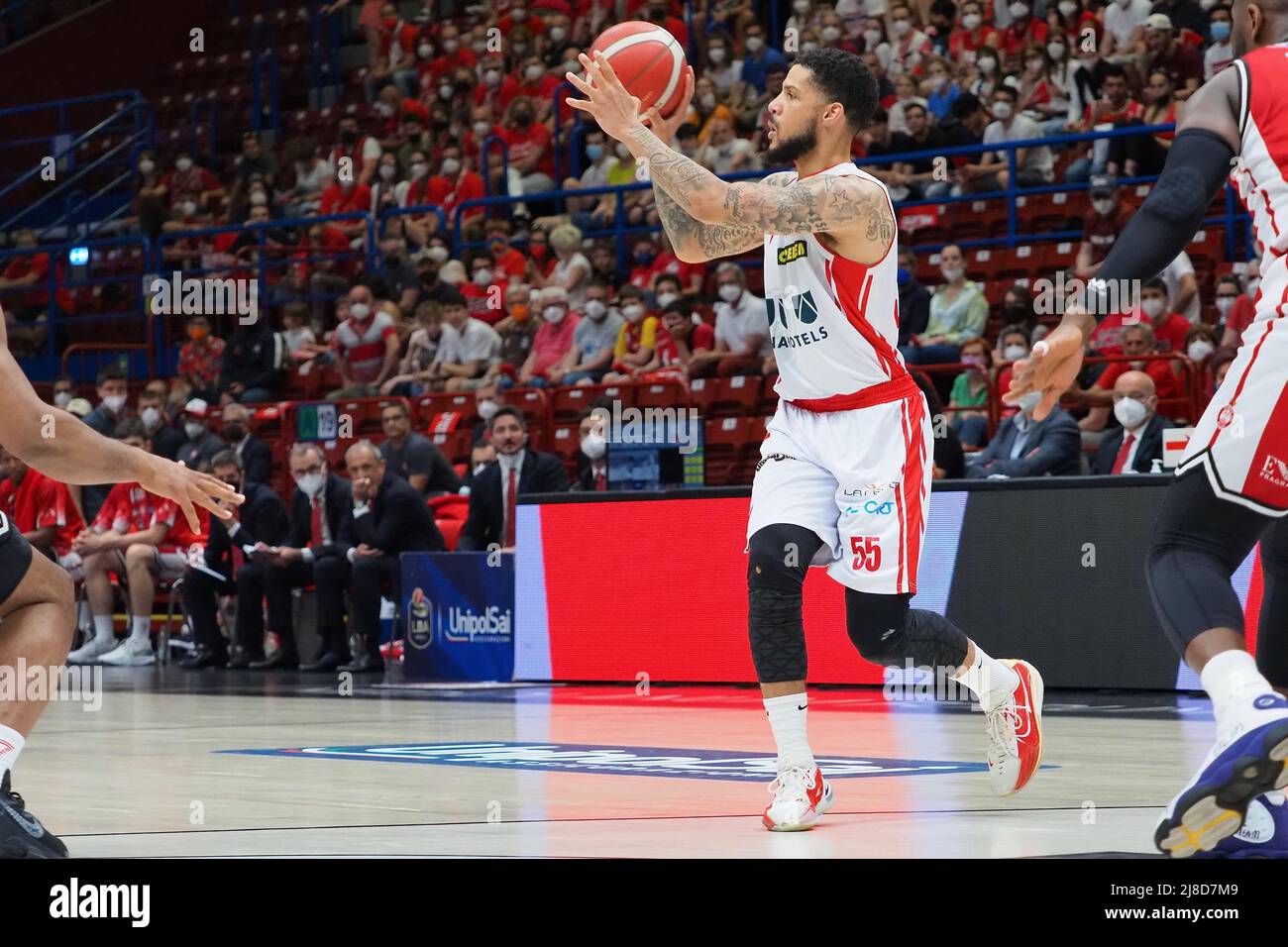 Italian basketball a serie championship playoff hi-res stock ...